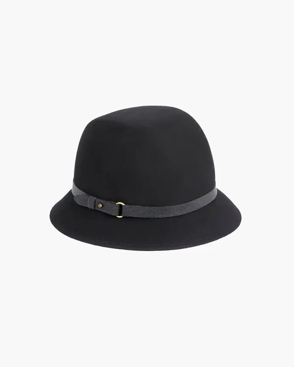 Eric Javits Wickford Cloche Hat - Black
