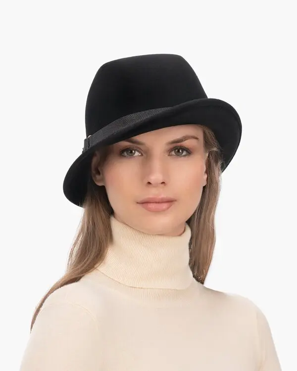 Eric Javits Wickford Cloche Hat - Black