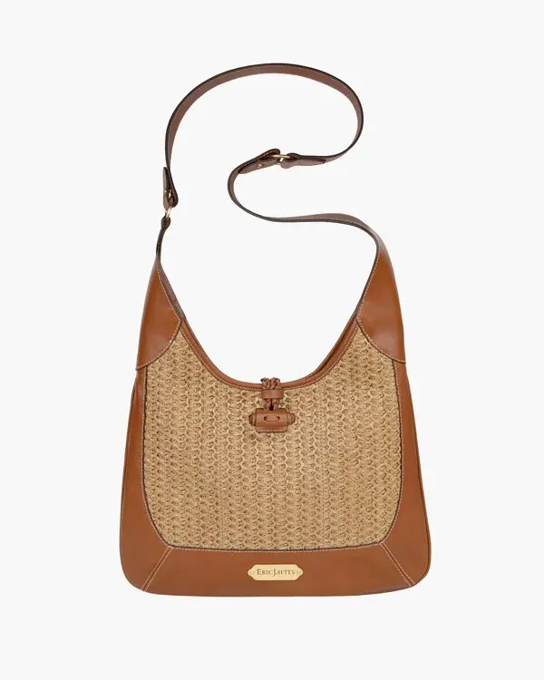 Eric Javits Lexie Large Hobo Bag - Peanut