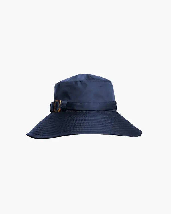 Eric Javits Kaya Rain Hat - Navy