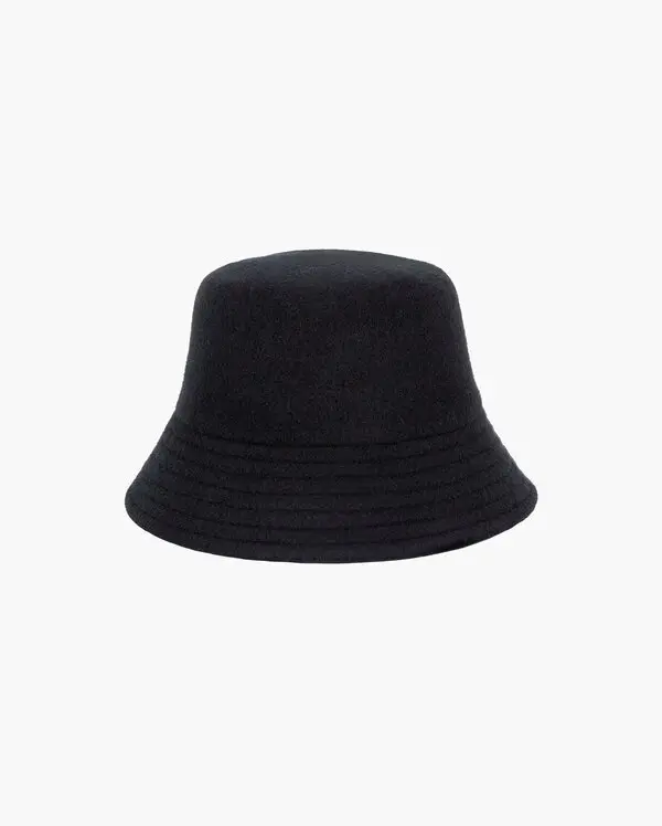Eric Javits Wool Bucket Hat - Black