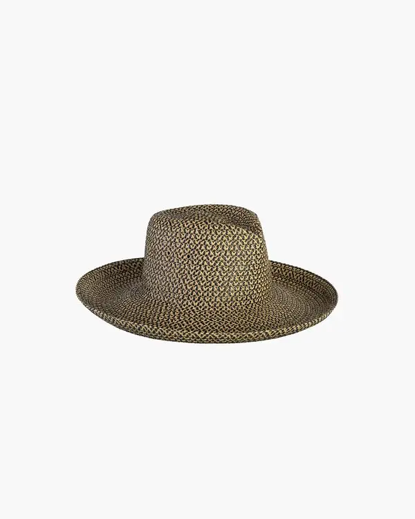 Eric Javits Camp Jav Fedora - Natural Black