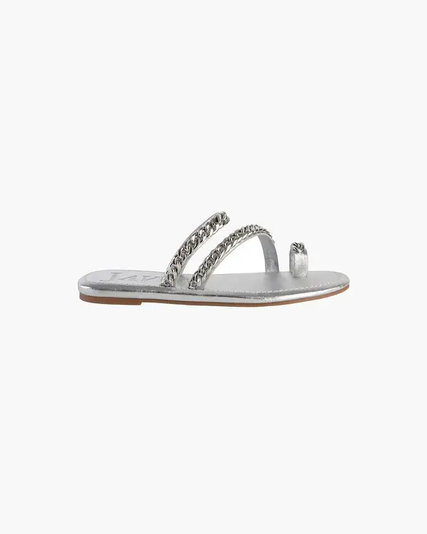 Eric Javits Chainmi Toe Loop Sandal