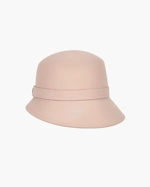 Eric Javits Cloche Hat - Rosedust