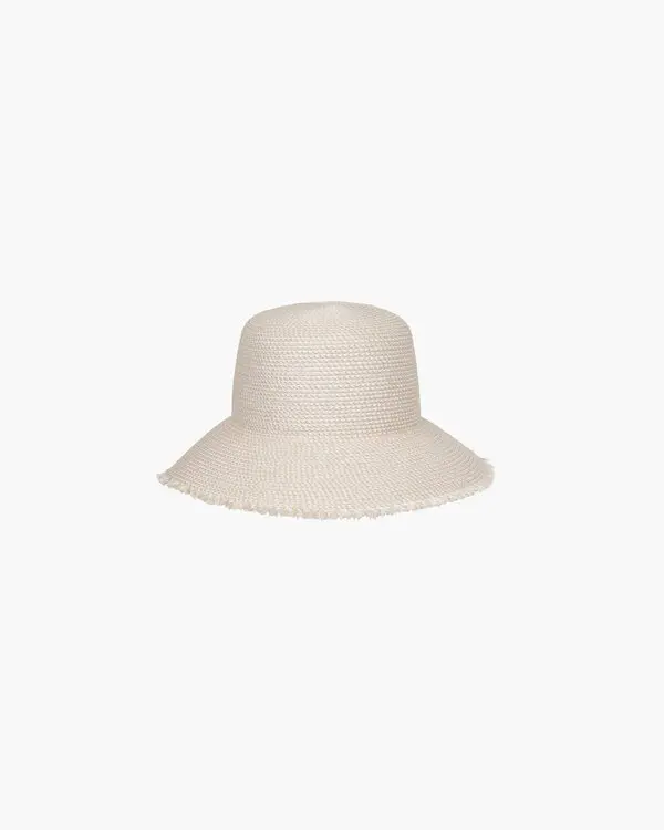Eric Javits Squishee Bucket Hat - Cream