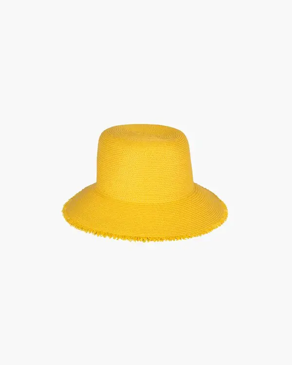 Eric Javits Squishee Bucket Hat - Yellow