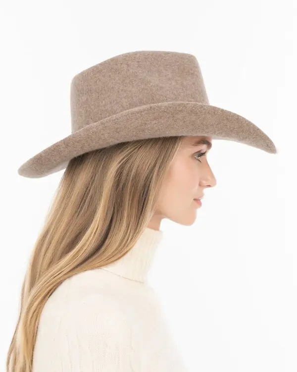 Eric Javits Wool Western Hat