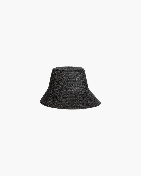 Eric Javits Marina Bucket Hat - Black