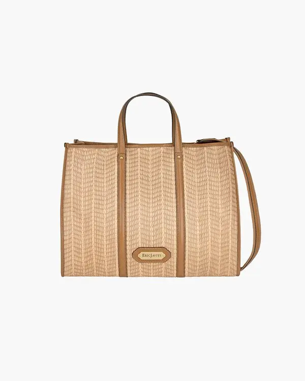 Eric Javits Palm Tote - Peanut