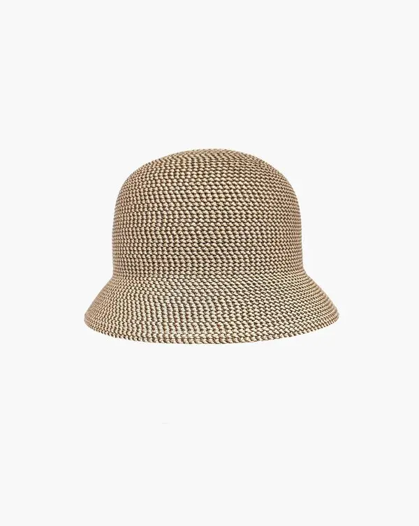 Eric Javits Squishee Pith Cloche Hat - Bark