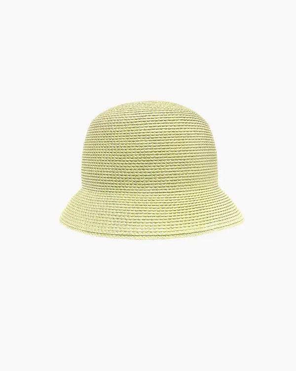 Eric Javits Squishee Pith Cloche Hat - Celery