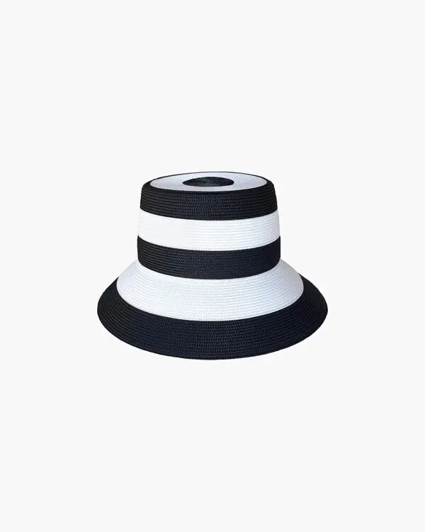 Eric Javits Stripe Bucket Hat
