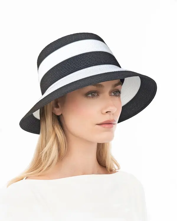 Eric Javits Stripe Bucket Hat