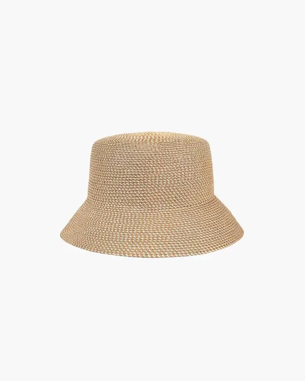 Eric Javits Packable Raffia Straw Bucket Hat Color Size, Upf 50+ Sun Protection - Natural