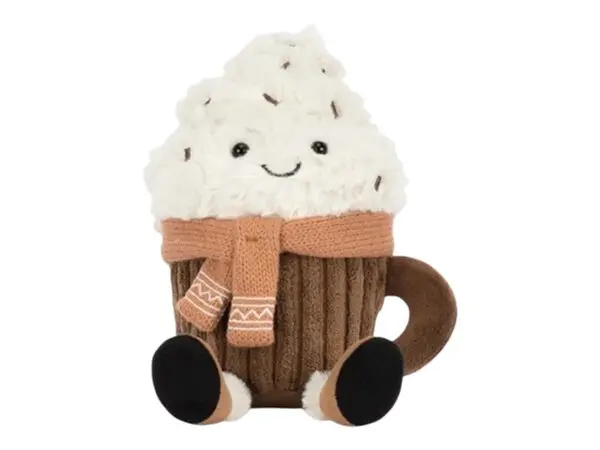 JELLYCAT Plush Scarffles Hot Chocolate - Multicolor