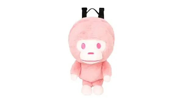 A BATHING APE Baby Milo Large Plush Backpack