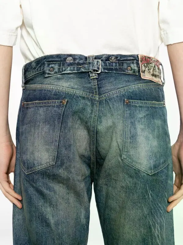 SAINT MXXXXXX Five-pocket Cotton Jeans