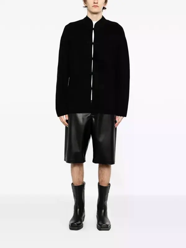 TEAM WANG DESIGN X Jdb Mandarin-collar Cardigan