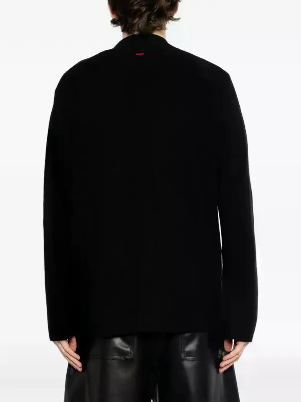 TEAM WANG DESIGN X Jdb Mandarin-collar Cardigan