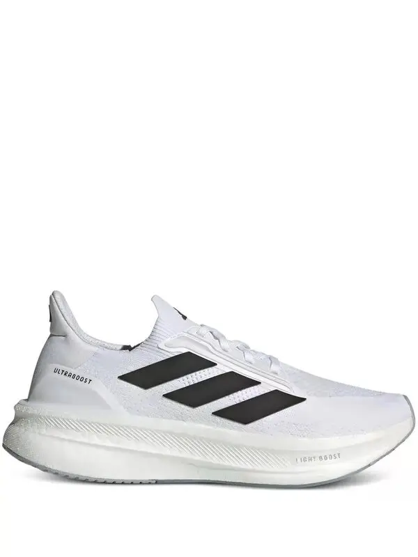 Adidas Ultra Boost 5x Striped Sneakers - White