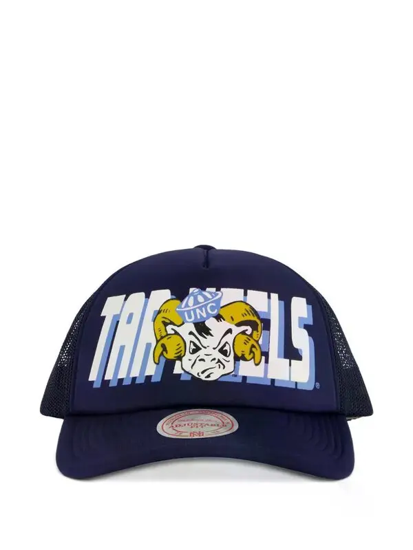 Mitchell & Ness Ncaa Billboard Trucker Snapback Cap - Blue