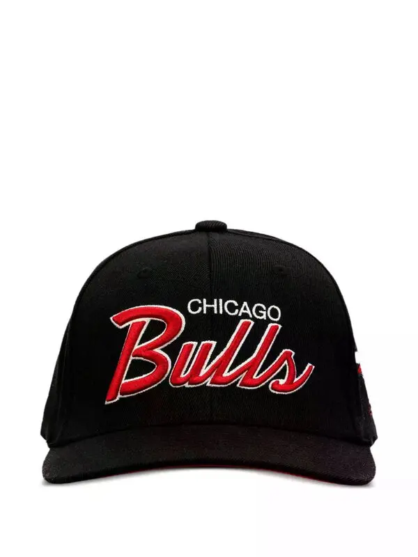 Mitchell & Ness Chicago Bulls 2.0 Baseball Cap - Black