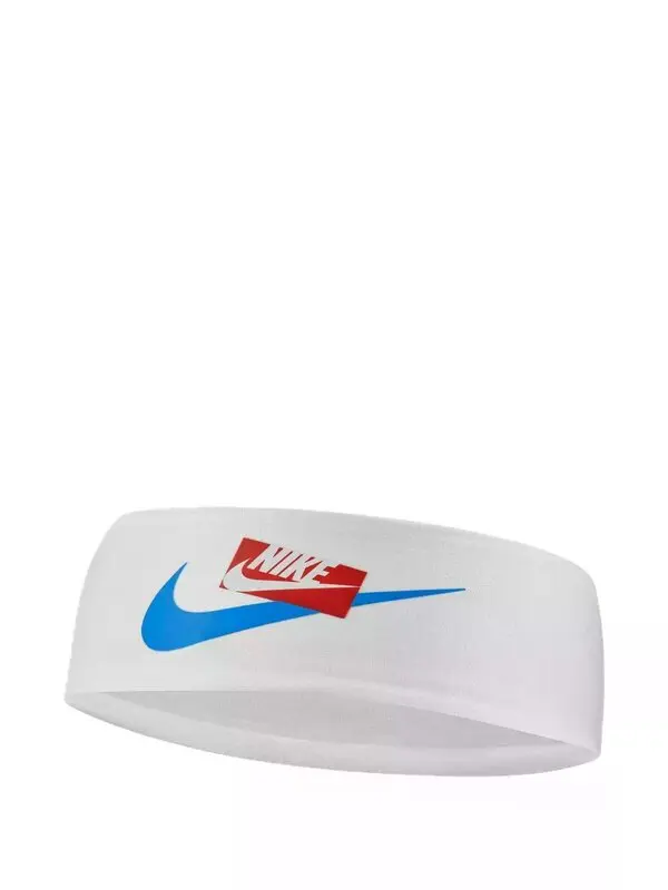 Nike Fury 2.0 Printed Headband - White