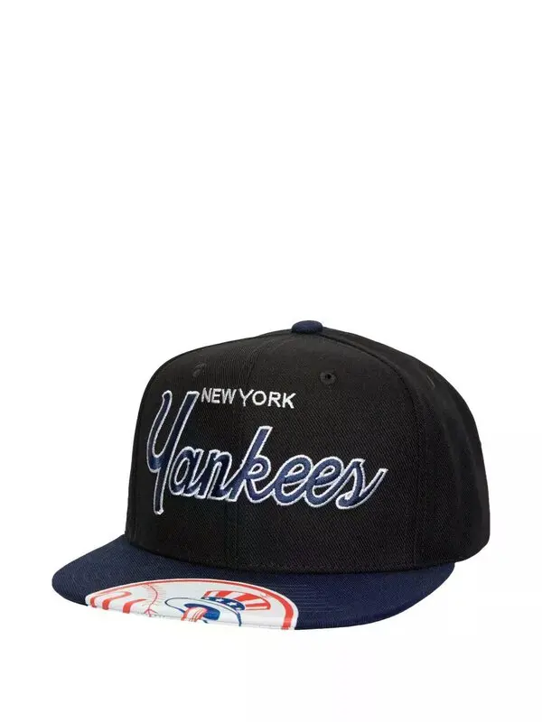 Mitchell & Ness Mlb New York Yankees Big Mouth Snapback Cap - Black