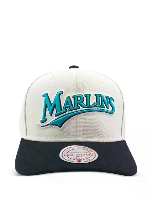 Mitchell & Ness Miami Marlins Mlb Cooperstown Off Word Pro Cap