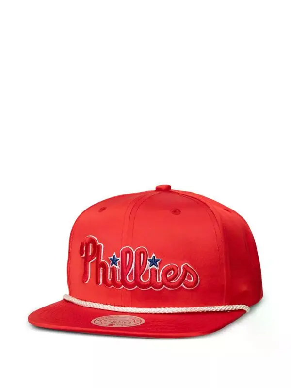 Mitchell & Ness Mlb Satin Dreams Snapback Cap - Red