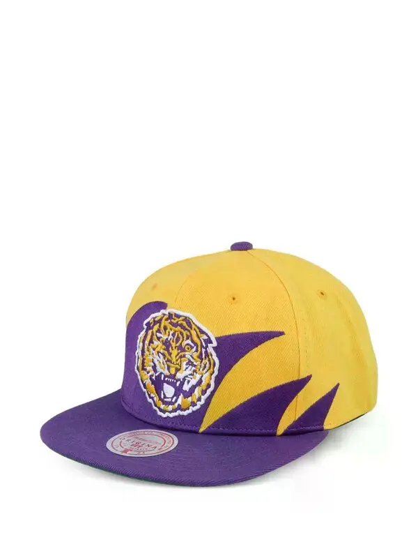 Mitchell & Ness Sharktooth Logo Snapback Cap - Yellow