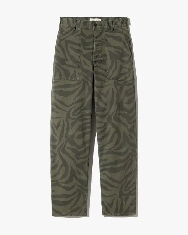 NILI LOTAN Earl Printed Cotton Pant