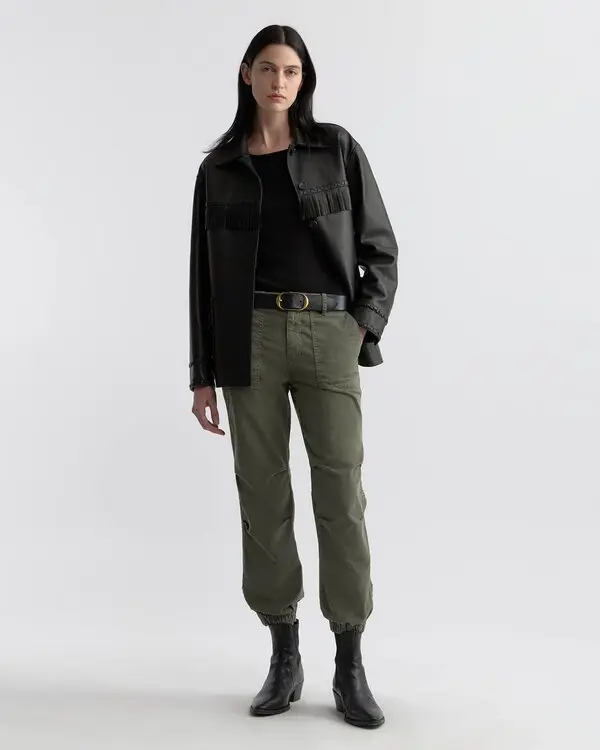 NILI LOTAN Utility Cotton Pant