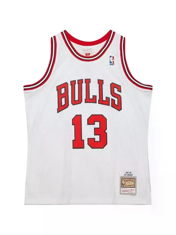 Mitchell & Ness Nba Luc Longley Chicago Bulls 1997 Vest - White
