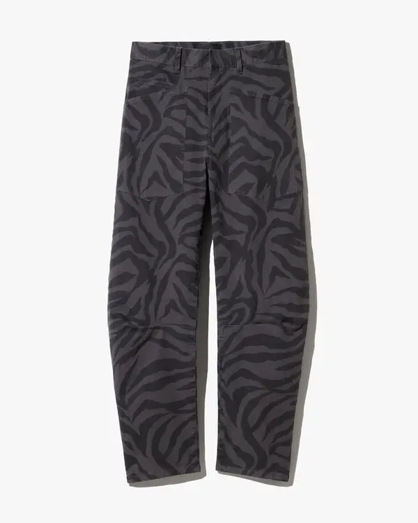NILI LOTAN Shon Zebra Print Pants
