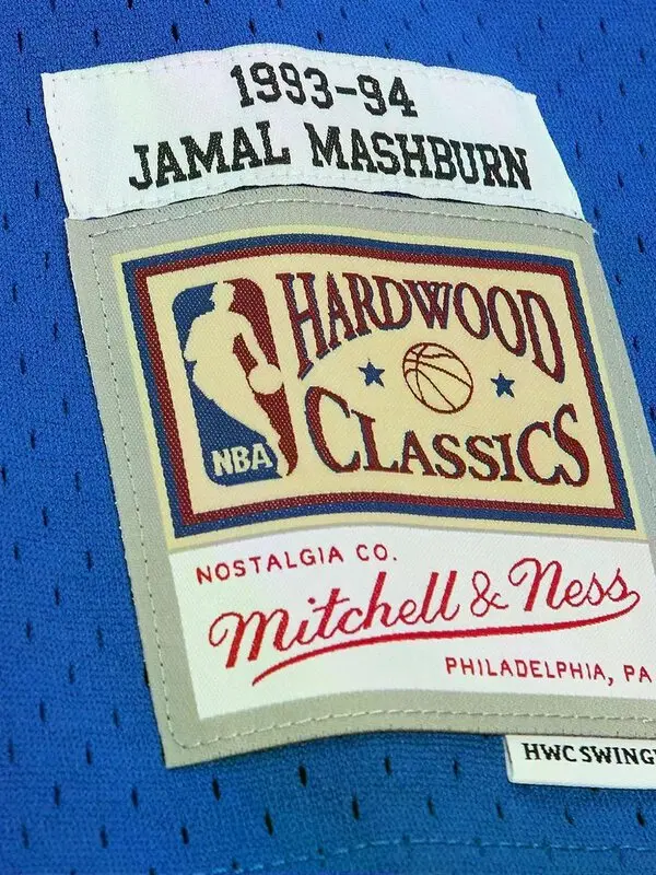 Mitchell & Ness Nba Dallas Mavericks 1993-1994 Jamal Mashburn Jersey - Blue