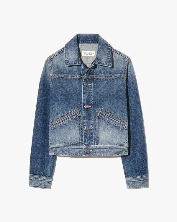 NILI LOTAN Carly Denim Jacket