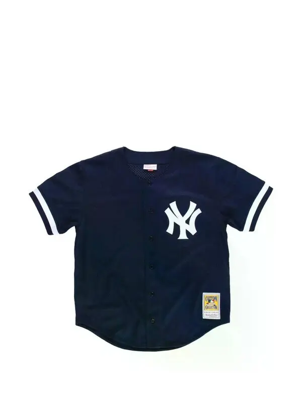 Mitchell & Ness Bernie Williams New York Yankees Button T-shirt