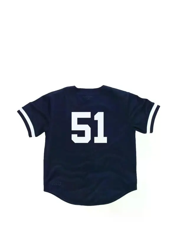 Mitchell & Ness Bernie Williams New York Yankees Button T-shirt