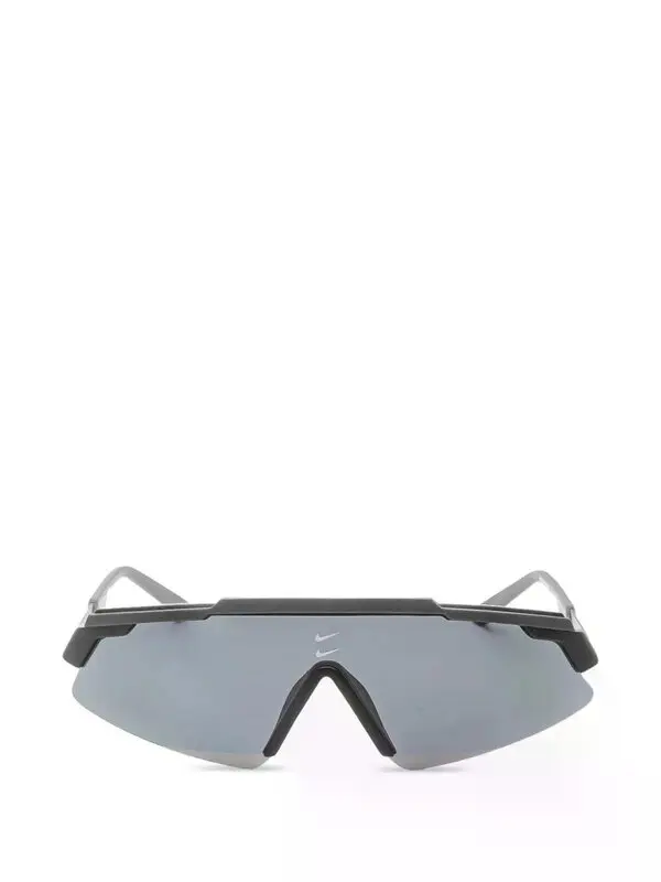 Nike Marquee Geometric-frame Sunglasses - Black