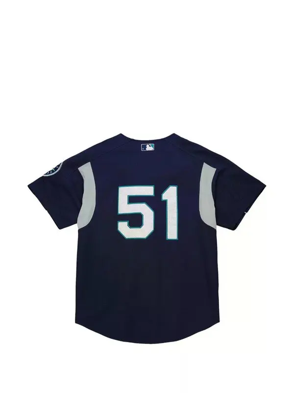 Mitchell & Ness 2003 Seattle Mariners Buttoned Short-sleeve Shirt