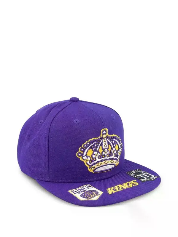 Mitchell & Ness Los Angeles Kings Nhl Vintage Hat Trick Snapback Cap - Purple