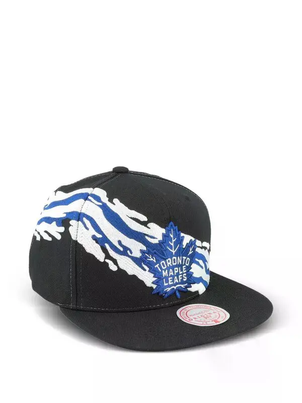 Mitchell & Ness Toronto Maple Leafs Nhl Vintage Paintbrush Snapback Cap - Black