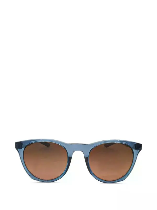 Nike Essential Horizon Round-frame Sunglasses - Blue