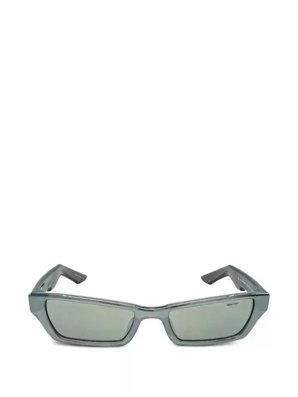 Nike Lucent Boost Rectangle-frame Sunglasses - Grey