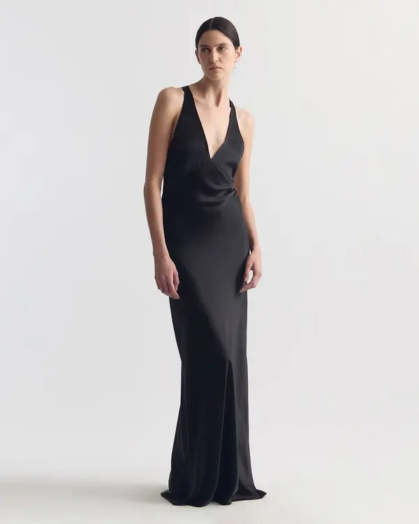 NILI LOTAN Aline Silk Gown