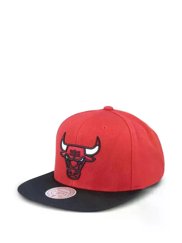 Mitchell & Ness Nba Chicago Bulls Two-tone Snapback Cap - Red