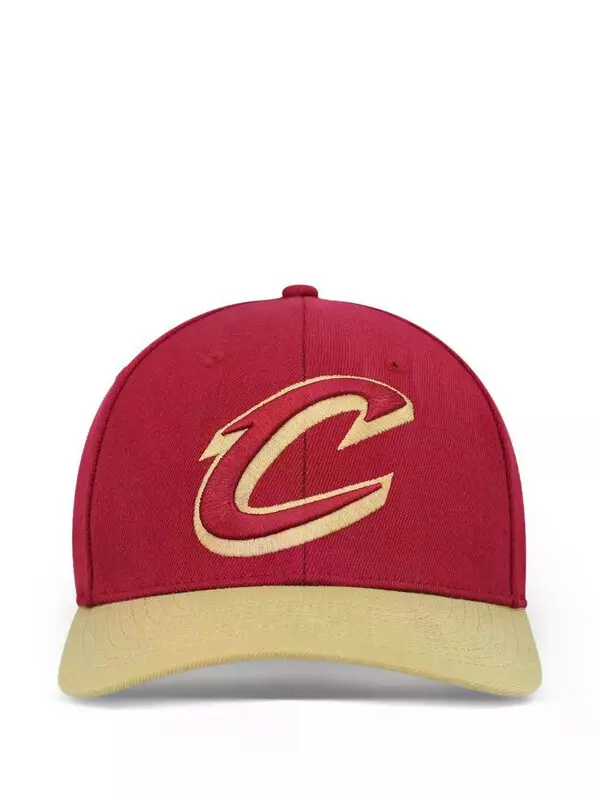 Mitchell & Ness Nba Cleveland Cavaliers Team Stretch Snapback Cap - Red