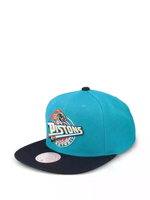 Mitchell & Ness Nba Detroit Pistons Hardwood Cap - Blue