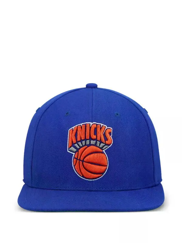 Mitchell & Ness Nba New York Knicks Embroidered Snapback Cap